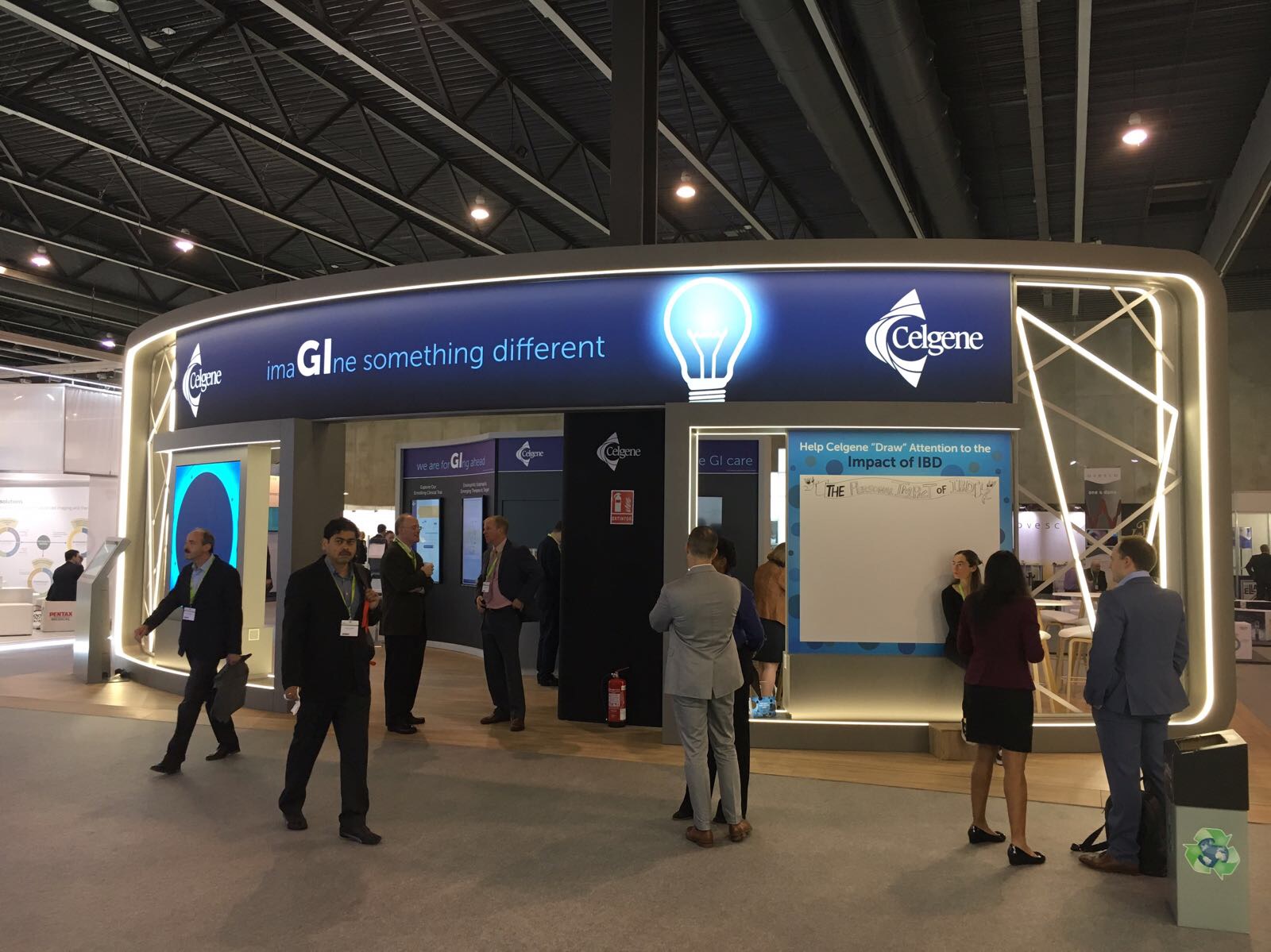 LED - Messestand Celegene Barcelona - FOXX AV